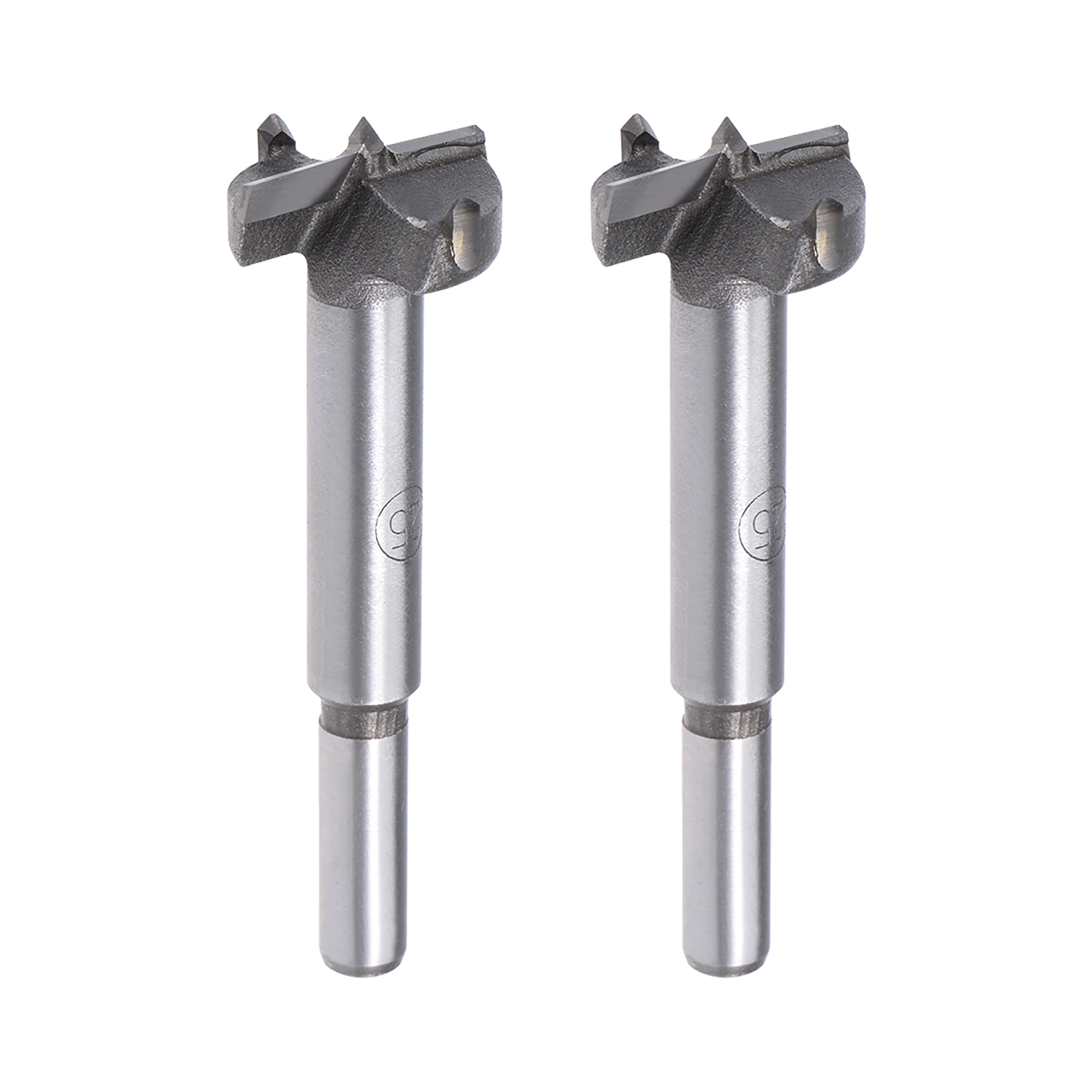 Wood Boring Drill Bit 25mm Forstner Hole Saw Carbide Tip Round Shank ...