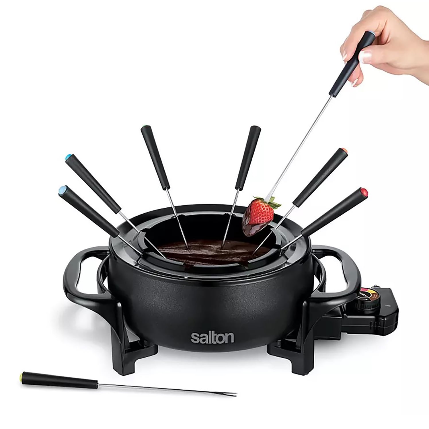 Click here for Salton - Electric Fondue Set With 2.8 Liter Non-St... prices
