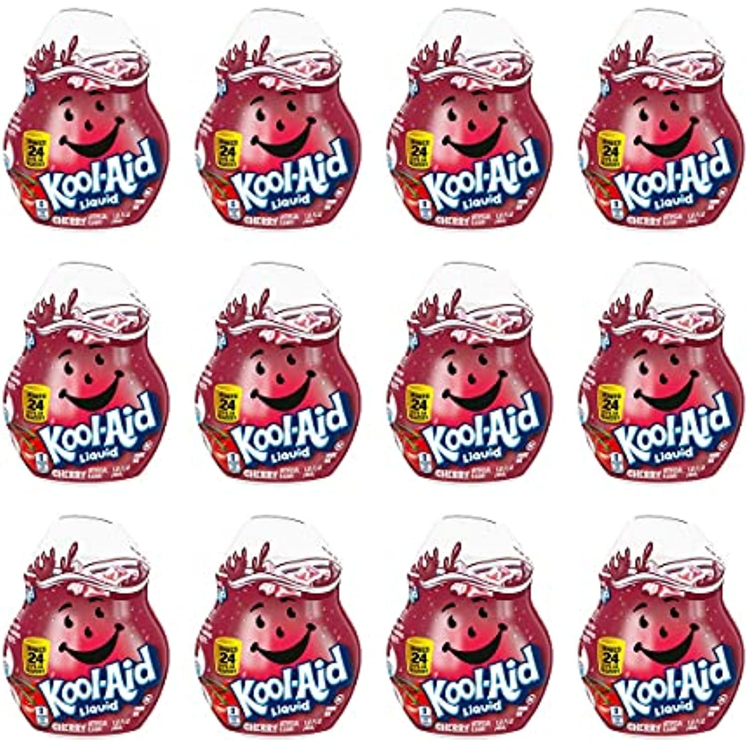 Kool-Aid Cherry Flavor Squeeze Liquid Drink Mix, Sugar-Free, 1.62oz ...