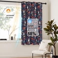 Bernese Mountain Dog and Floral Blackout Curtains,Triple Weaved Fabric ...