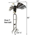 Esschert Staked Metal GIANT Bald Eagle Rocker, 89"H - Walmart.com