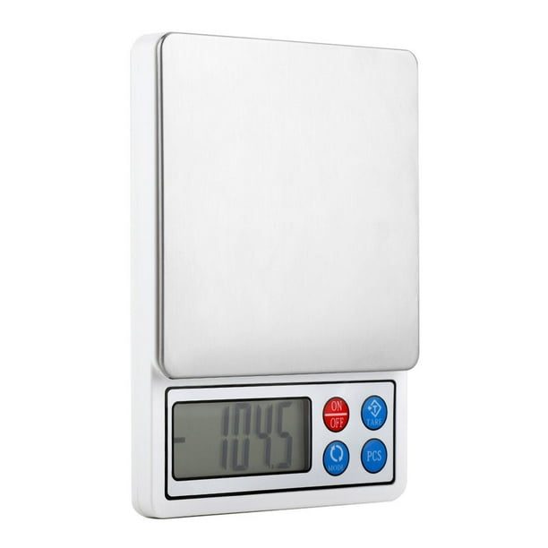 Mini báscula digital, báscula electrónica portátil de 2 kg/0,1 g, mini ...
