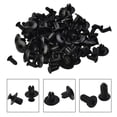 100pcs 8mm Universal Auto Plastic Screw Fasteners Car Fender Buckle ...