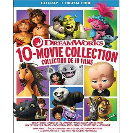DreamWorks 10-Movie Collection - Blu-ray + Digital [Blu-Ray] - Walmart.ca