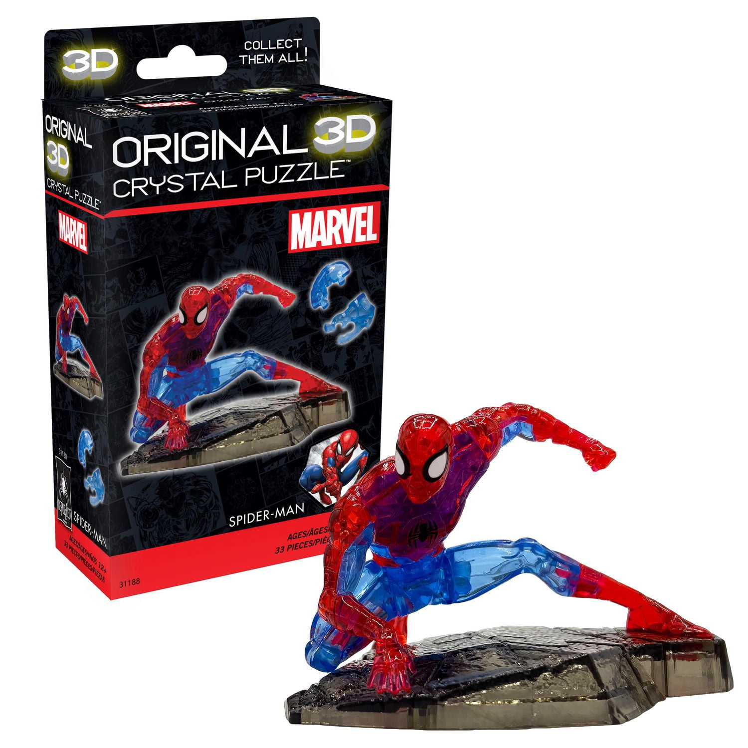 Click here for Spider Man Marvel 3d Crystal Puzzle prices