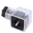 5pcs Hydraulic Solenoid Coil Valve Plug with Lamp Transparent Universal AC 220V - Walmart.com