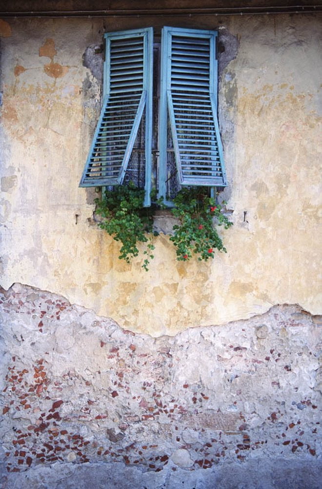 MOHome 5x7ft Shabby Wall Vintage Blue Wood Windows Photography ...