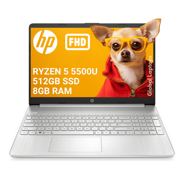 Laptop HP Pavilion Ryzen 5 5500U 8GB 512 Ssd 15-EF40 FHD Reacondicionada HP | Walmart en línea