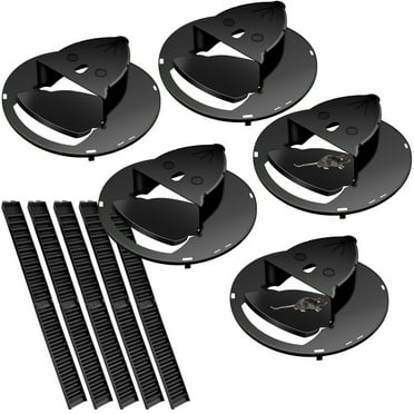 Mouse Killer Roll Trap, Rat Trap Bucket Spinner with 19.69in Mesh Ramp ...