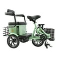 400W 48V 12A Elder Electric folding trike 3 wheel e-bike with Rear Seat - Walmart.com