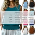 Sokhug Sleeveless for Women Bubble Hem Blouse Round Neck Textured ...