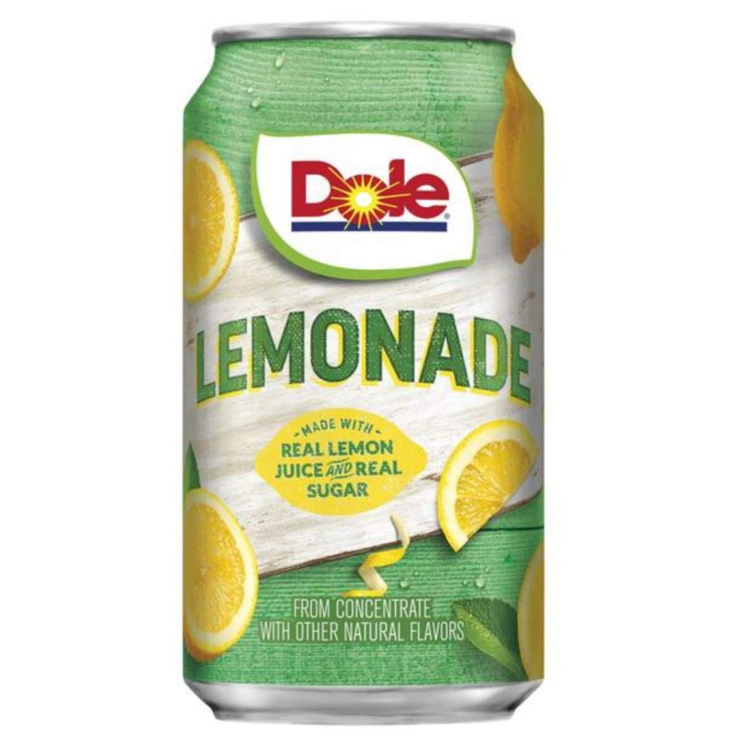 Dole Lemonade, 12 Count, 12 fl oz Cans - Walmart.com