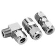 304 Stainless Steel Ferrule Compressor Right Angle Joint Air ...