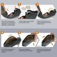 Eagle Automatic Adhesive Tape Dispenser, Portable with Safety Blade, 2 ...
