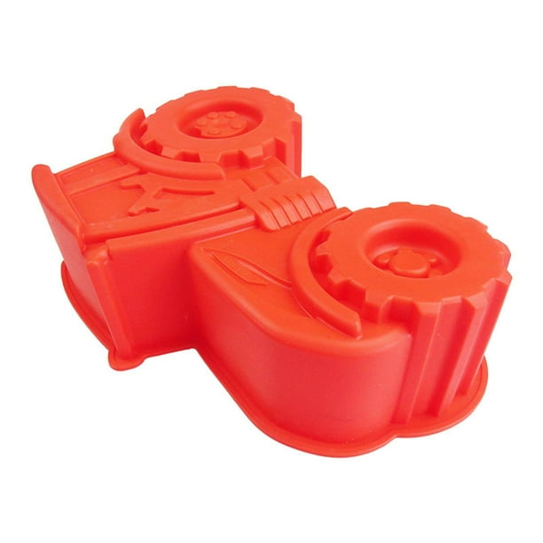 Tractor Silicone Baking Molds Moulds Tools Cake Fondant Baking nonstick ...