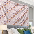 90x70 Inch Rectangle Wall Tapestry for Indoor & Outdoor, Living Room ...