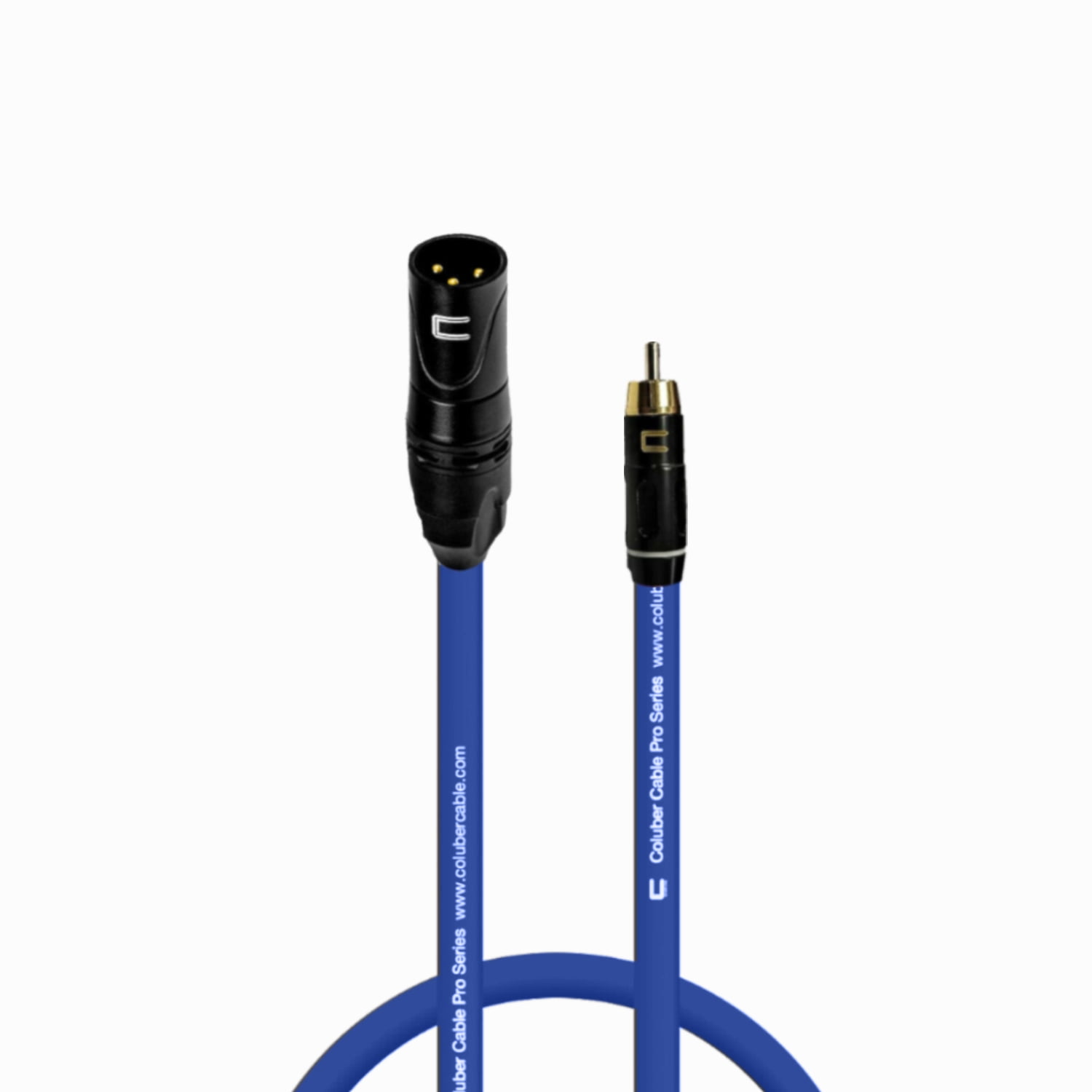Coluber Cable Unbalanced XLR Cable Male to RCA Pro Audio Music ...