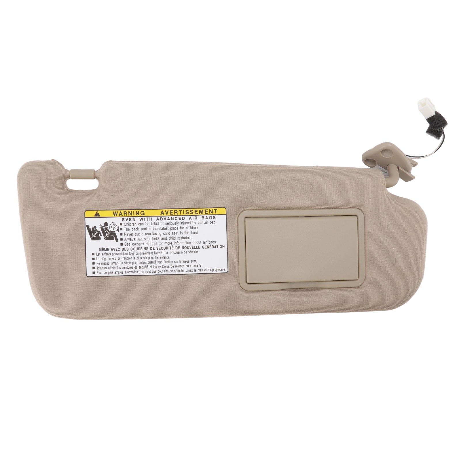 Visera de protección solar automotriz, visera interior del coche ...