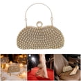 Aellinatey Shimmering Evening Purse Nylon Shoulder Bag With Adjustable ...
