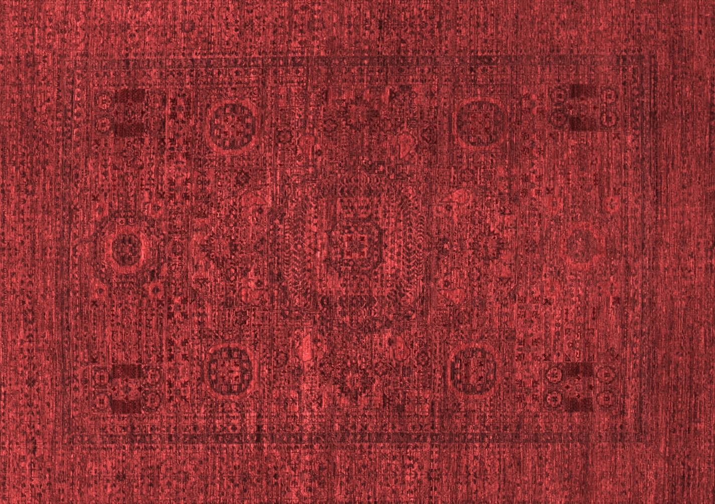 Ahgly Company Machine Washable Indoor Rectangle Abstract Red Modern ...