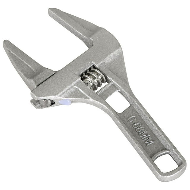 Adjustable Wrench 16-68mm Short Shank Large Openings Wide Jaw Ultra ...
