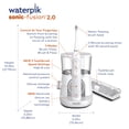 Waterpik Sonic-Fusion 2.0 Flossing Toothbrush, Electric Toothbrush ...