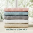 Seed & Stone Recycled Cotton Percale Bed Sheet Set, Soft, with Deep ...