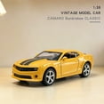 NOBRAND CAMARO BUMBLEBEE 1:36 Alloy Diecast Vintage Classic Pull Back ...
