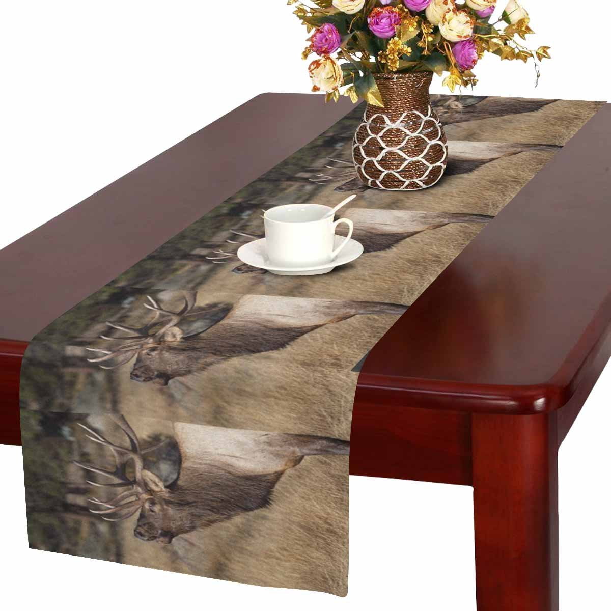 MKHERT Deer Wilderness Elk in Rocky Mountain National Park Table Runner ...