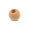 Wood Dowel Caps 1 inch Diameter with 3/8 inch Hole, Pack of 24 ...