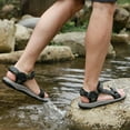 OutPro Men's Hiking Sandals Arch Support Casual Sandals Male Summer ...