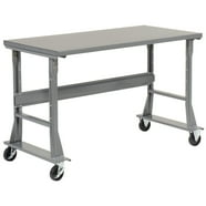 60 x 36 x 34 in. Steel Extra Heavy Duty Machine Table with 1 Shelves ...