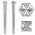 2 Pcs Leather Stamping Tools, Professional Crafting Stamps for Leather ...