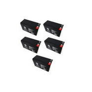 SPS Brand 12V 1.3Ah Replacement Battery for BSB GB12-1.3 (2 Pack ...