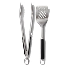 Expert Grill Stainless Steel 4-piece BBQ Tool Set with Soft Grip ...