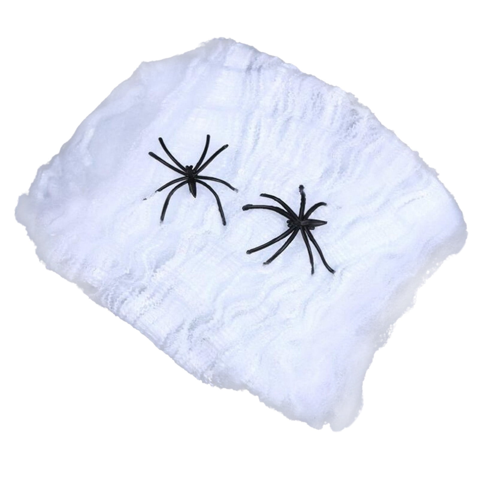 Fridja 400sqft Fake Spider Web Halloween Decorations Indoor/Outdoor ...