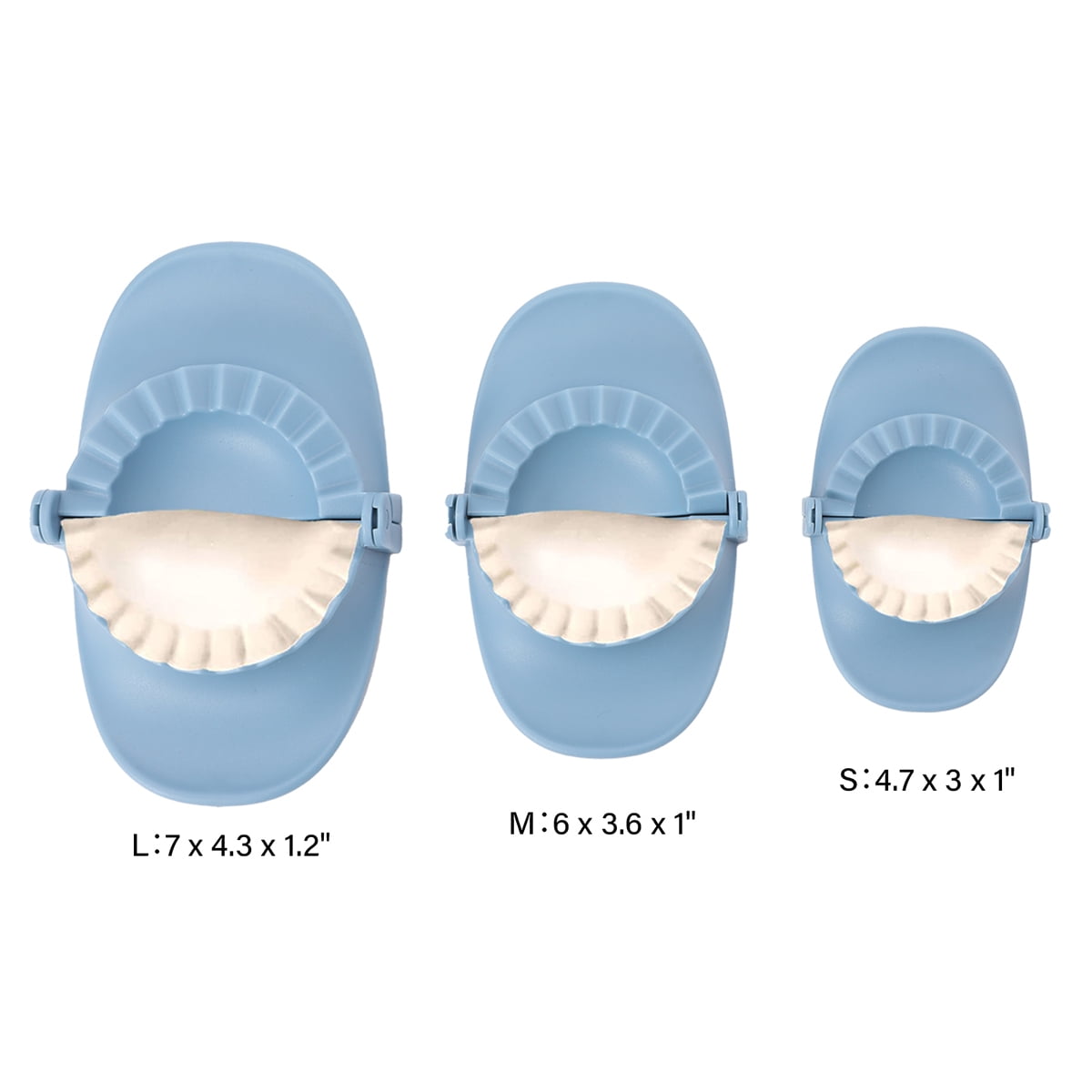 3PCS Dumpling Maker Mold Set, Empanadas Press Mold, Empanada Pastry ...