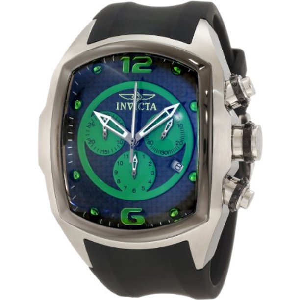 Invicta Lupah Revolution Blue Rubber Men's Chronograph