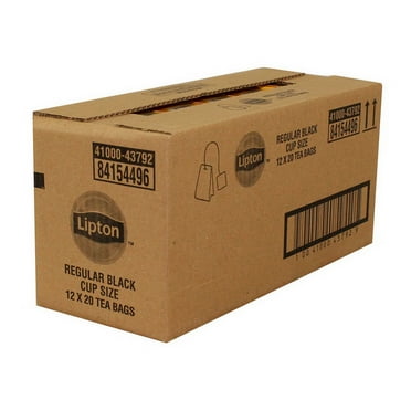 Lipton Cold Brew Iced Tea - 22 tea bags per box, 12 boxes per case ...