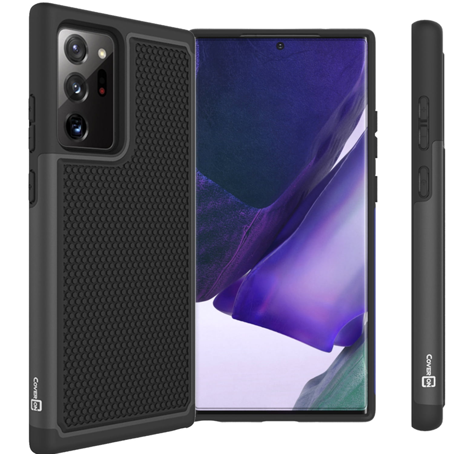 CoverON Samsung Galaxy Note 20 Ultra Phone Case, HexaGuard Series Slim ...