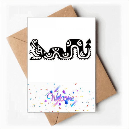 Mexico Totems Mexican Snake Ancient Civilization Welcome Back Greeting ...