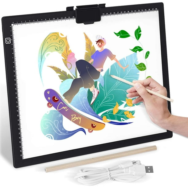 Geeetech Tracing Light Pad for Diamond Painting, Stepless Dimming ...