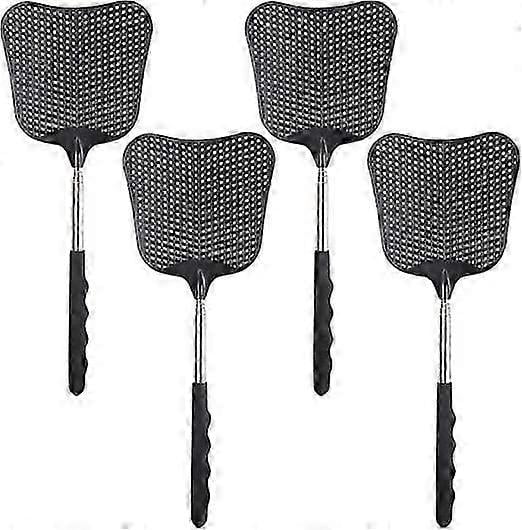 Dww-4 Pices Tapette Mouche Telescopique, Fly Swatter, Tapete a Mouche ...