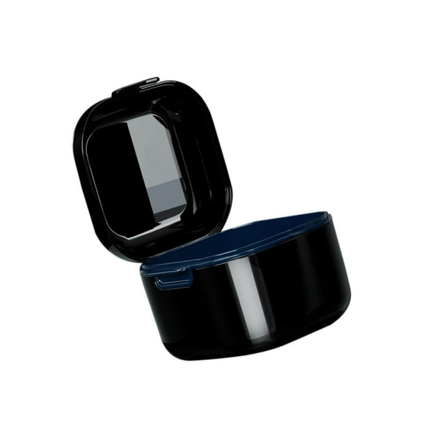 Denture Case w/ Strainer Basket Bath Cleaning Retainer Orthodontic ...