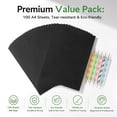 CTIRCHIU Black Graphite Transfer Paper for Office Portable Tracing ...