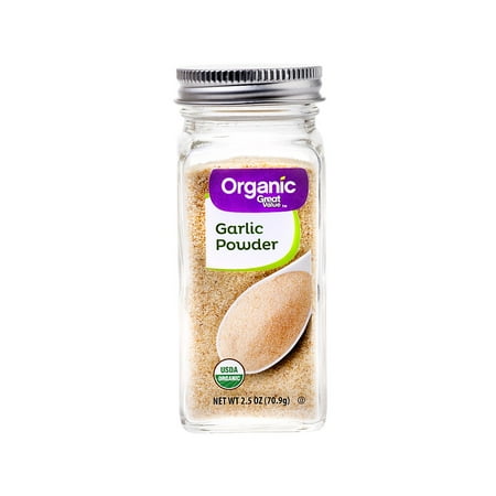 Great Value Organic Garlic Powder, 2.5 oz - Walmart.com