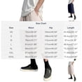 Ceisia Men's Solid Color Elastic Waist Drawstring Pocket Casual Sports ...