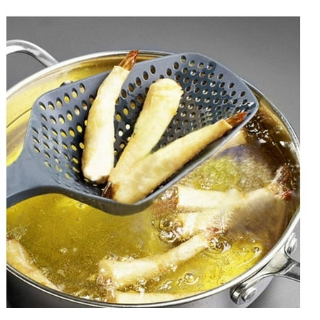 Tools Vegetable Skimmer Large Colander Strainer Scoop Soup Filter Nylon ...