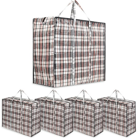 Bag Heavy Duty Storage Bags Reusable Strong Clothes Storage Bags Zip ...