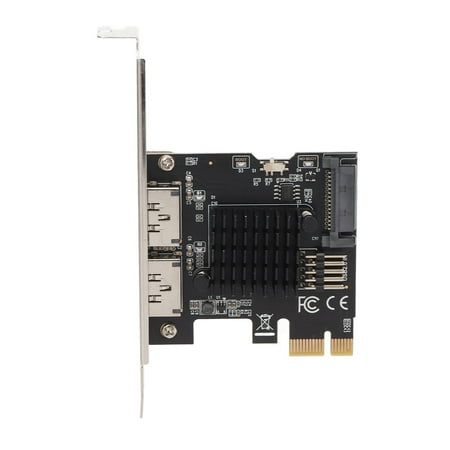 PCIE To Power ESATA Expansion Card, Plug And Play Hot Swap PCIE 1X To ...